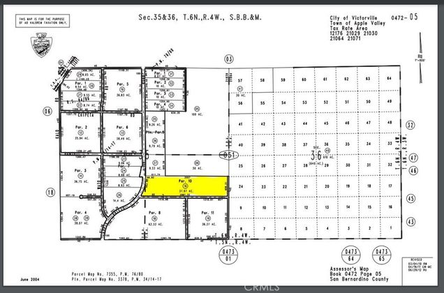 0 Apple Valley Parcel #0472 051 16 Rd, Apple Valley, CA 92307 ...